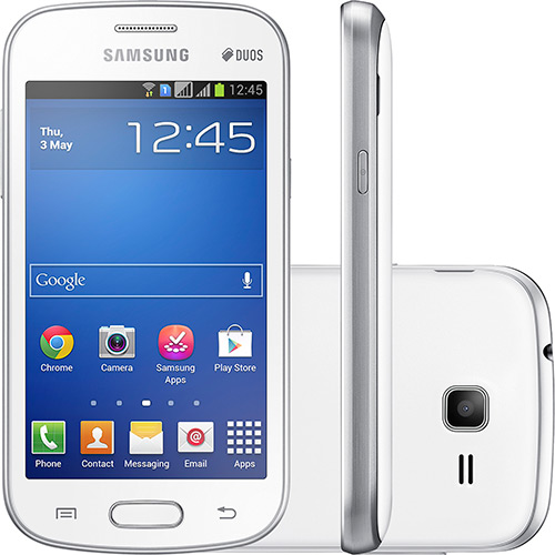 CELULAR SAMSUNG DUOS GALAXY TREND TELA 4 POLEGADAS GPS CAMERA 3MP ...